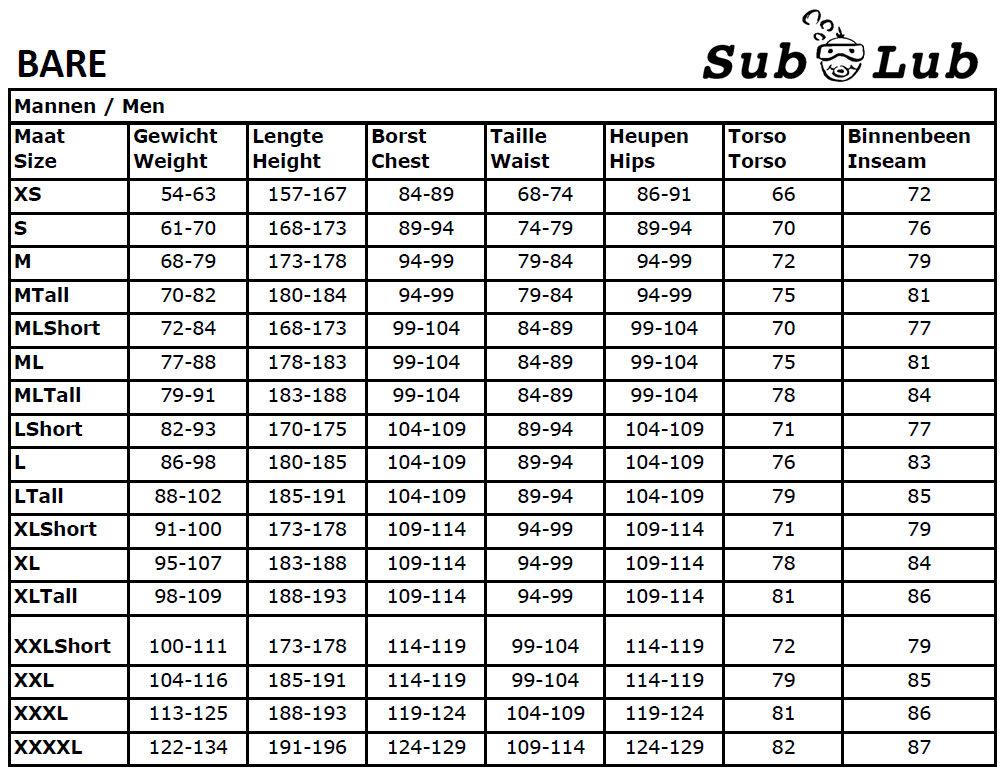 Complete duikset Baas bij sublub