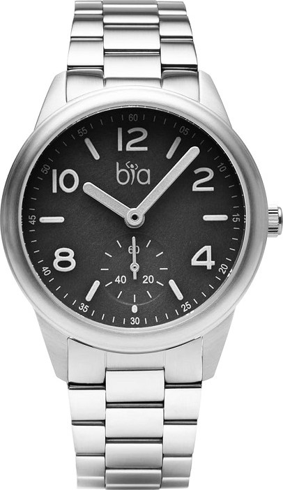 Bia - Suffragette Black (Bg) Link Bracelet: Ss bij sublub