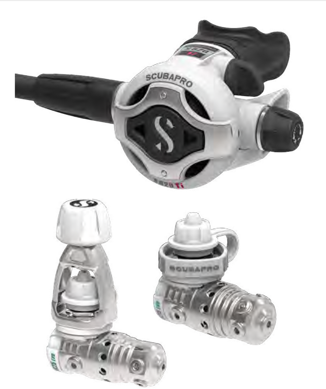 Scubapro Mk25 Evo/S620 Ti/S270 Octopus Automatenset bij sublub