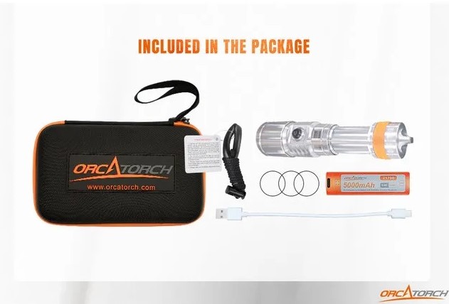 Orca D710 Titanium Limited Edition bij sublub