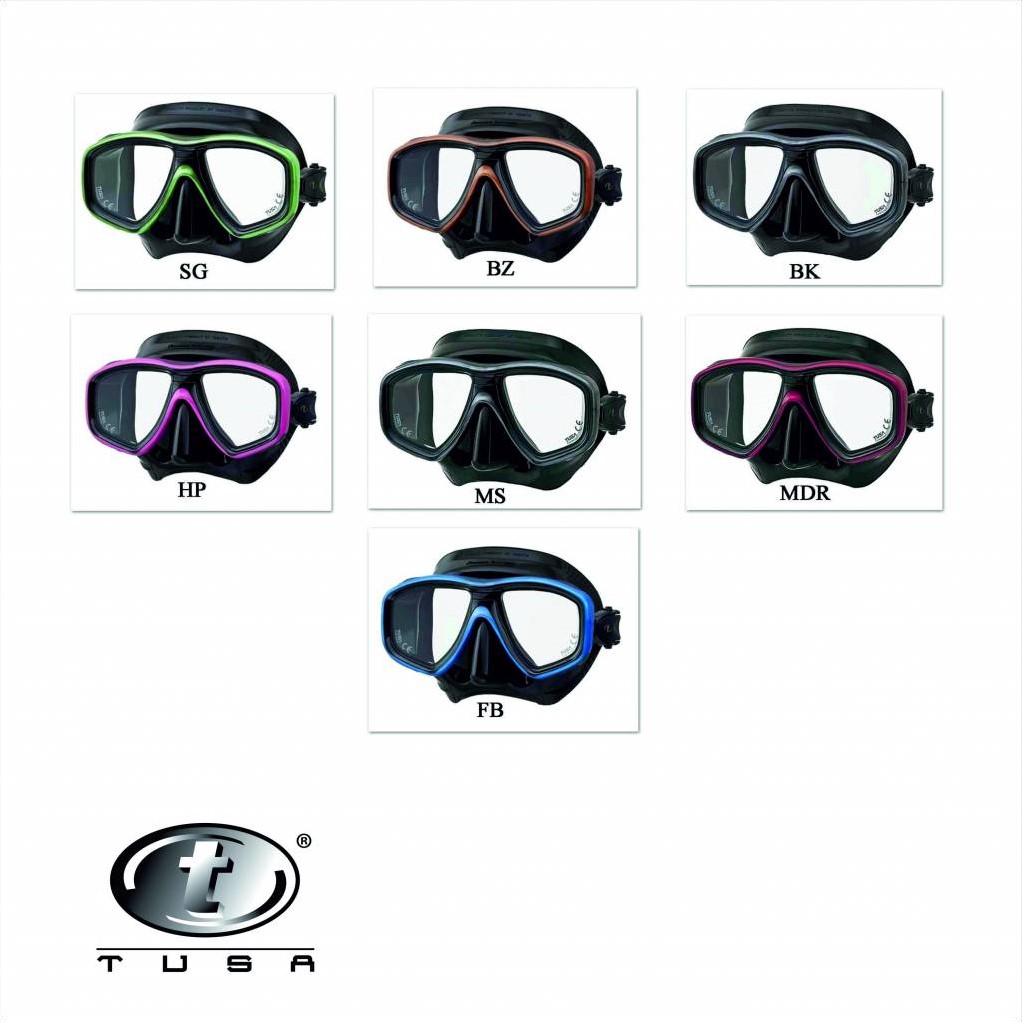 Tusa M212 Ceos Duikmasker bij sublub