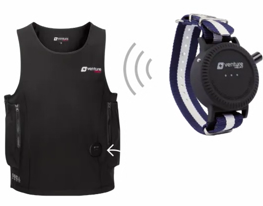 Venture Heat Wireless remote for Dive Vest bij sublub
