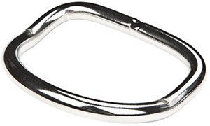 Xdeep Bent D-Ring (6 Mm Thick) bij sublub