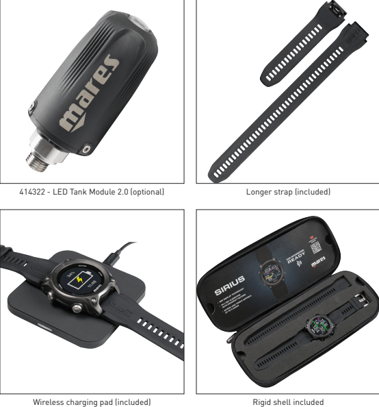 Mares Sirius Duikcomputer bij sublub