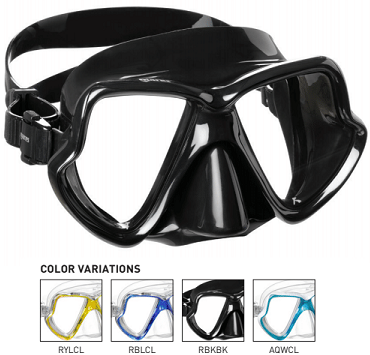 Mares Mask Wahoo Carton Box Blue Reflex bij sublub