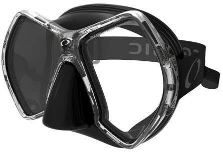 Oceanic Cyanea Mask - Black/Titanium bij sublub
