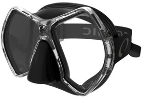Oceanic Cyanea Mask - Black/Titanium bij sublub