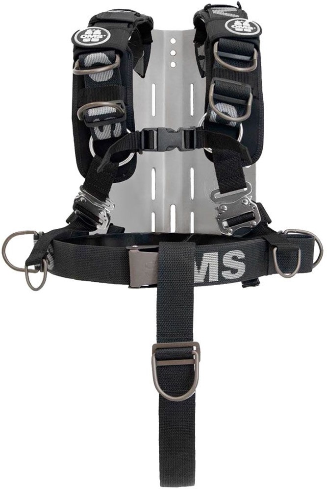 OMS Comfort Harness III + Stalen Backplate bij sublub