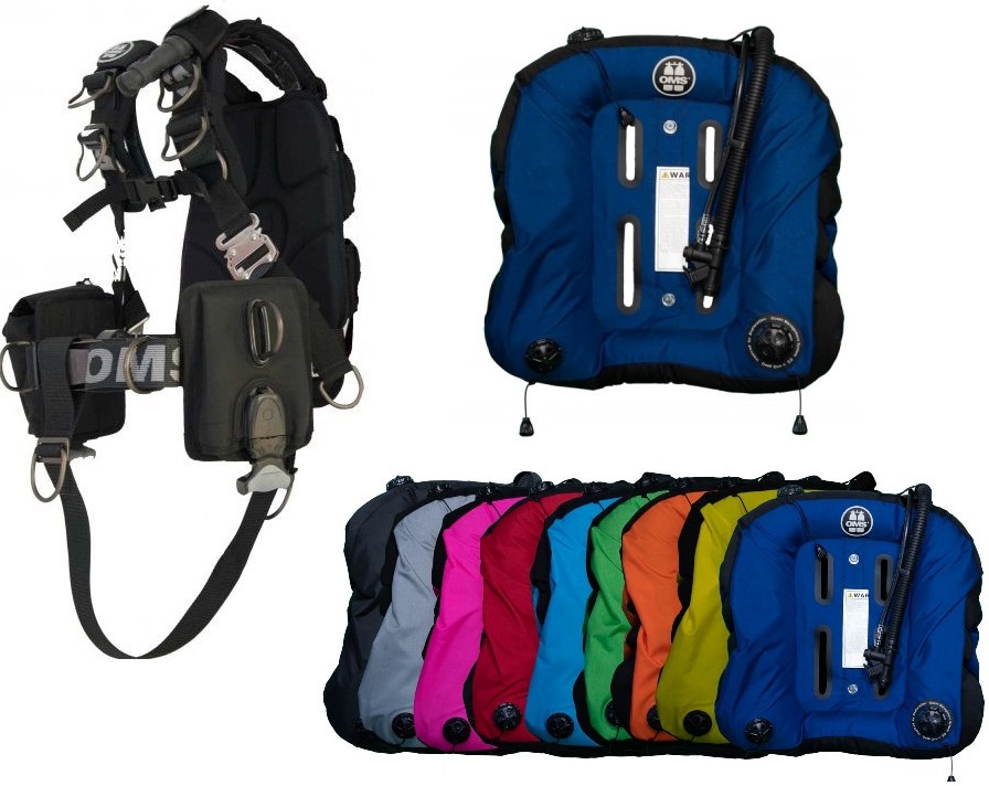 OMS Stainless Steel Comfort Harness III Signature System with Grey ...