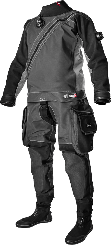 Santi Drysuit Elite Plus Men LLL bij sublub