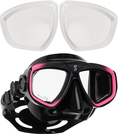 Scubapro Zoom Mask With Minus or Plus Lenses bij sublub