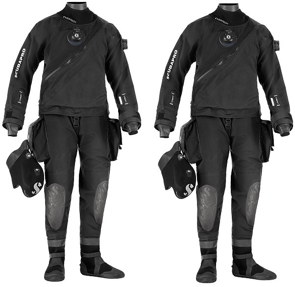 Scubapro Evertech Dry Breathable Droogpak bij sublub