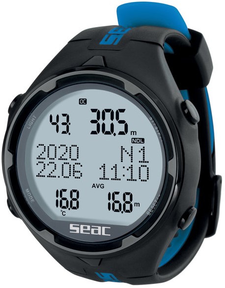 Seac Computer Action Hr Black/Blue bij sublub