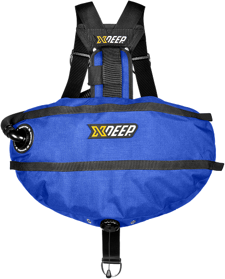 Xdeep Stealth 2.0 Classic Setup Rb, D Pocket BLUE bij sublub