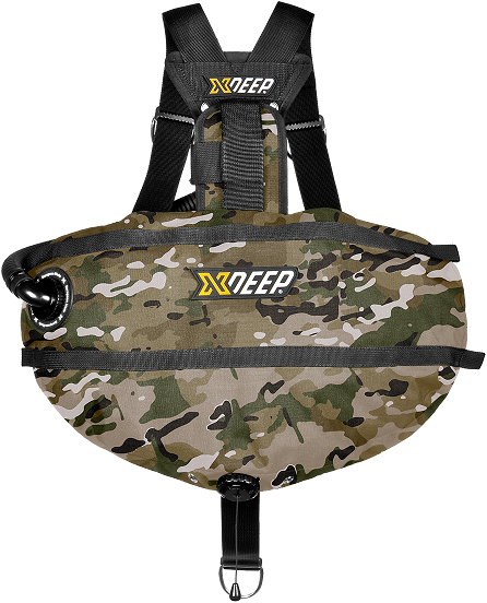 Xdeep Stealth 2.0 Classic Setup Rb, D Pocket MULTICAM bij sublub
